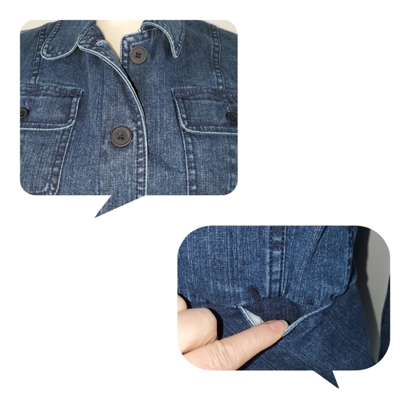 Talbots | Jackets & Coats | Talbots Denim Jacket Size 6p | Poshmark